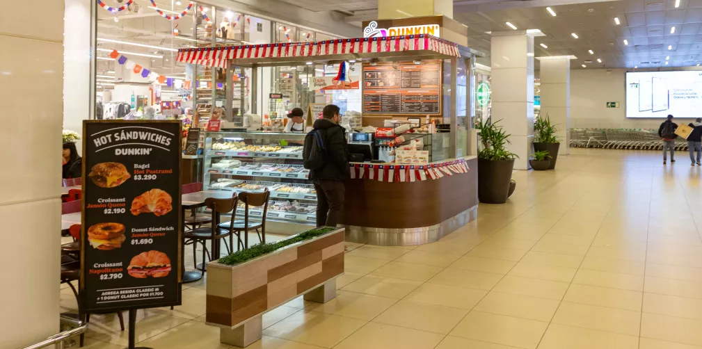 Dunkin - Nivel 1 - Cenco Costanera | Cenco Malls